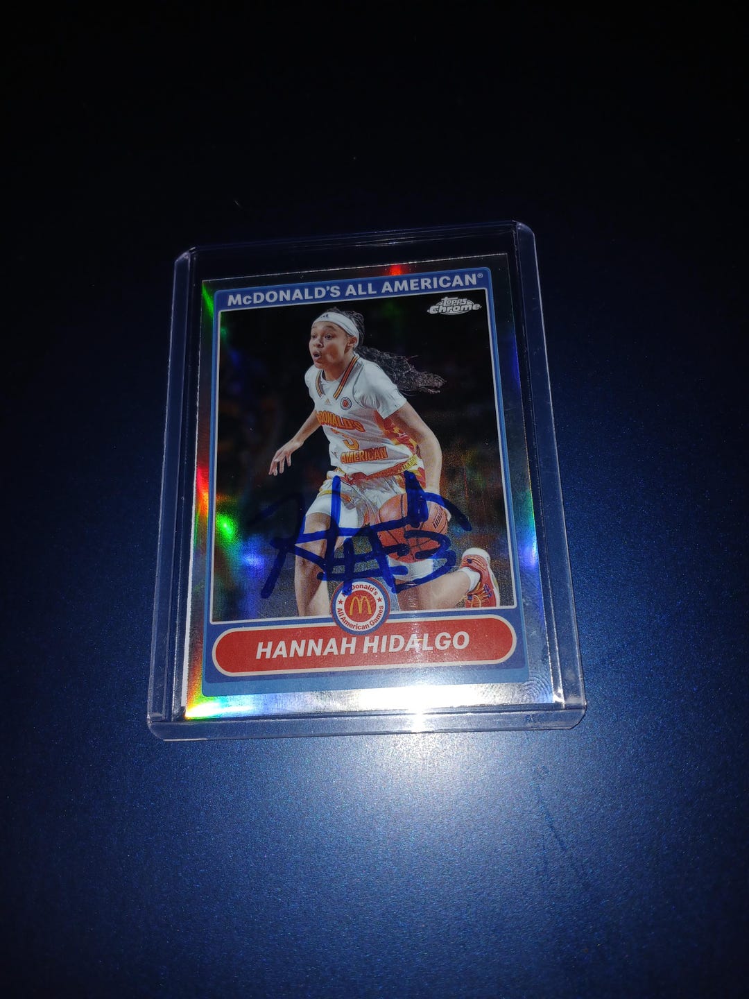 Hannah Hidalgo Autographed Card With Cert - Etsy