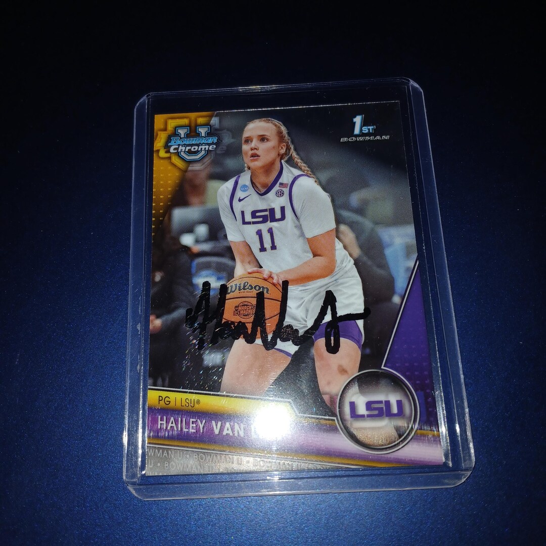 Hailey Van Lith Autographed Rookie Card With Coa - Etsy
