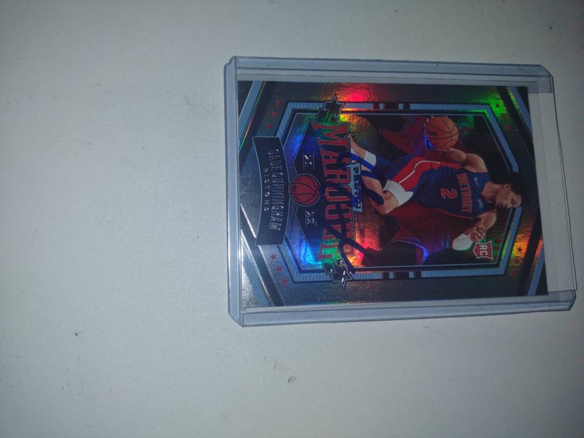 Cade Cunningham Rookie Autographed Card With Coa - Etsy