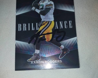 Aaron Rodgers Football Card - Etsy