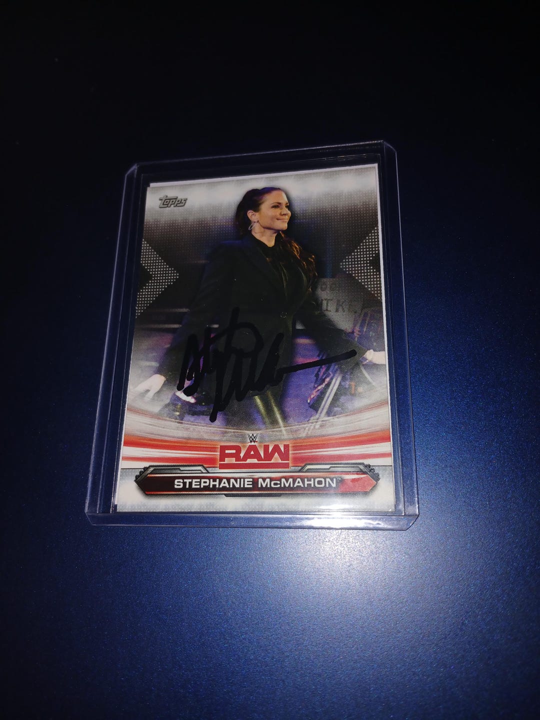 Stephanie Mcmahon Autographed WWE Card With Coa - Etsy