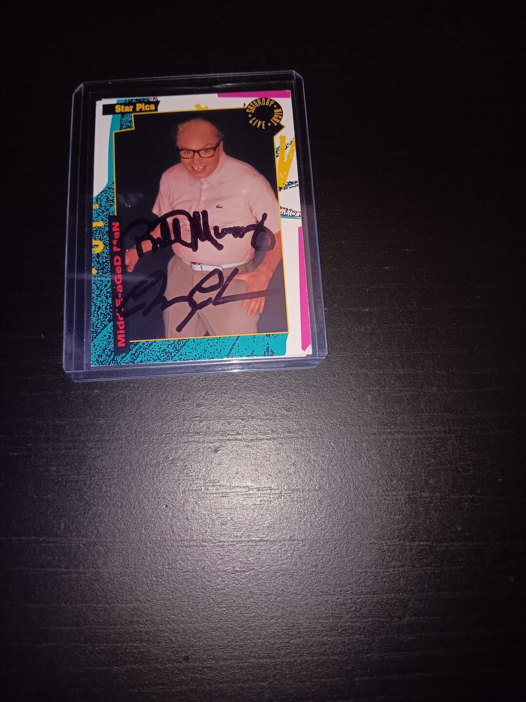 Chevy Chase, Bill Murray Autographed Card With Coa - Etsy