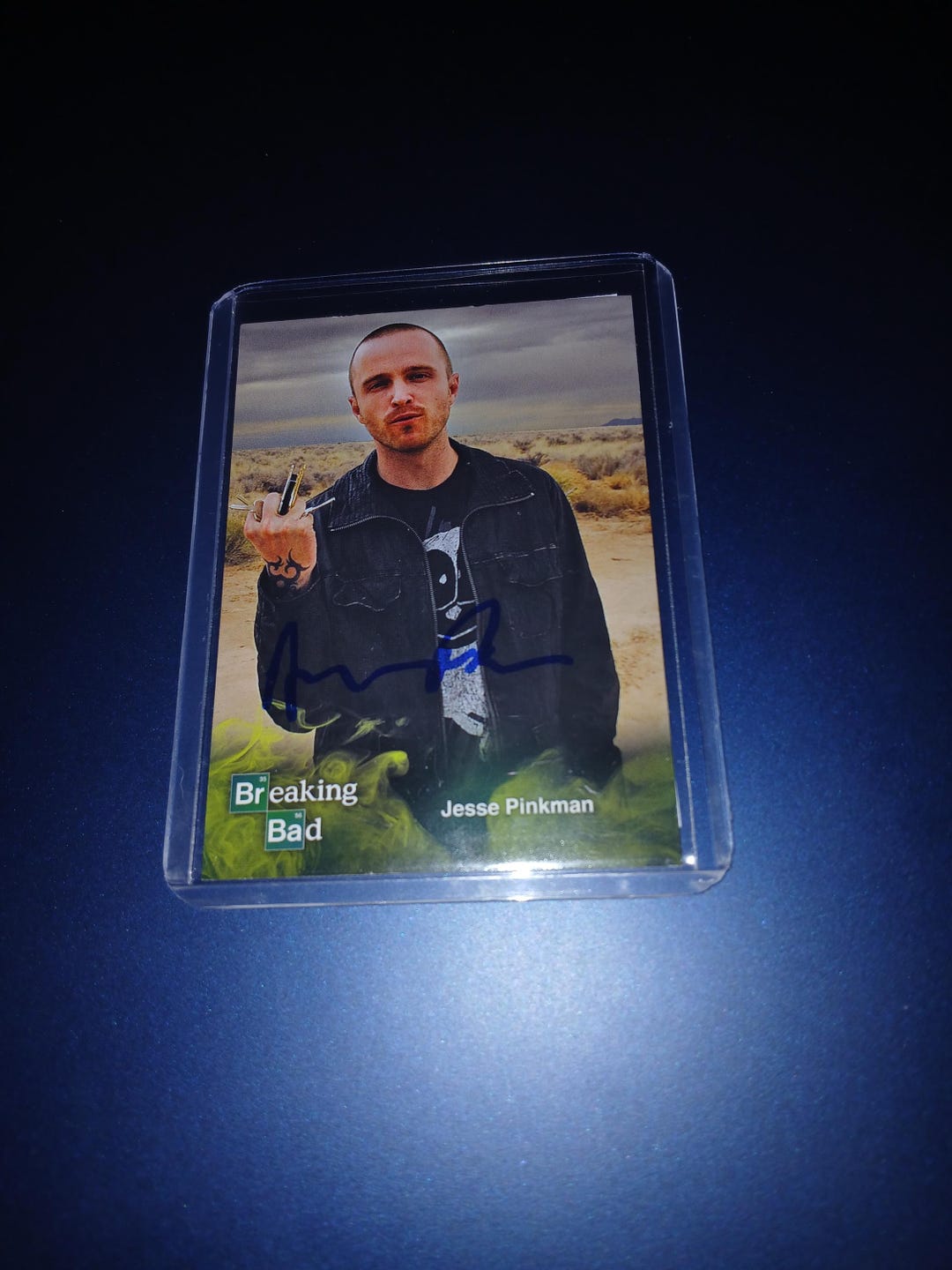 Aaron Paul Autographed Breaking Bad Card With Coa - Etsy