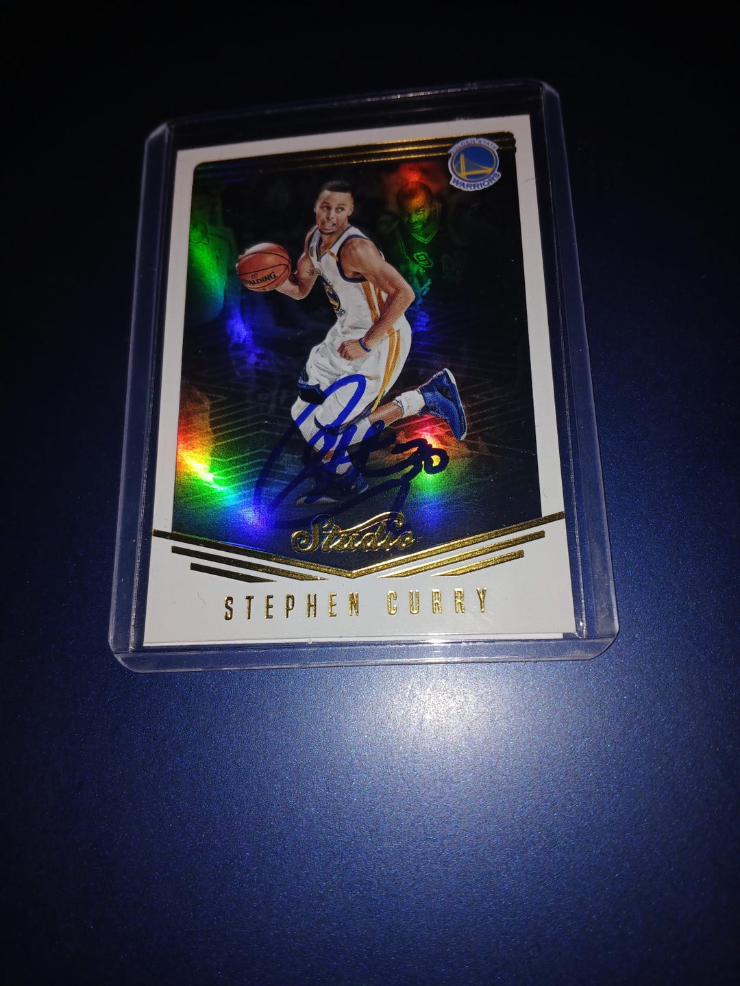 Stephen Curry Autographed Card With COA - Etsy