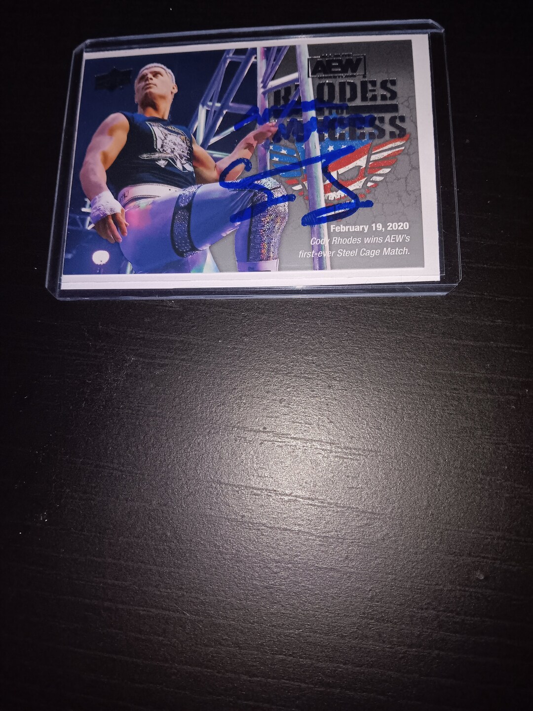 Cody Rhodes Autographed WWE Card With Coa - Etsy