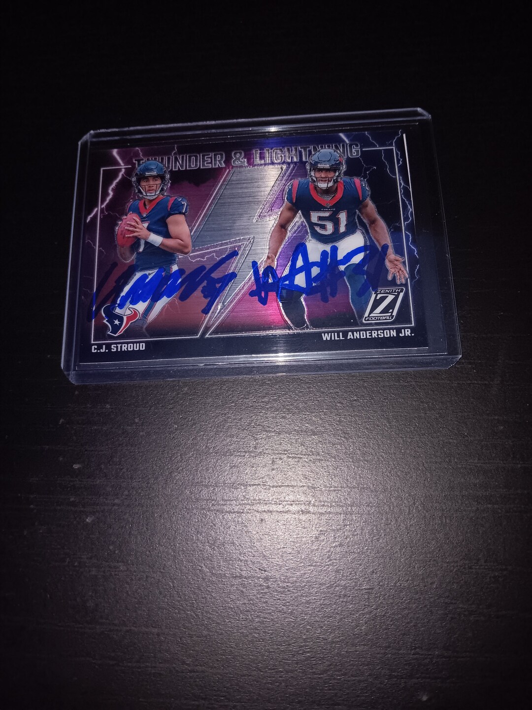 C.J. Stroud, Will Anderson Autographed Rookie Card With Coa - Etsy