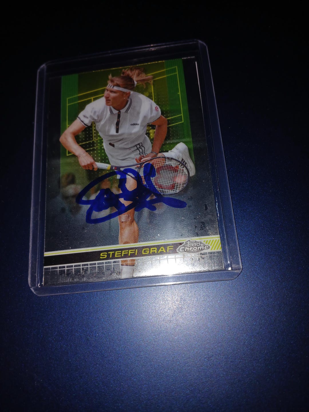 Steffi Graf Autographed Card With Coa - Etsy Ireland