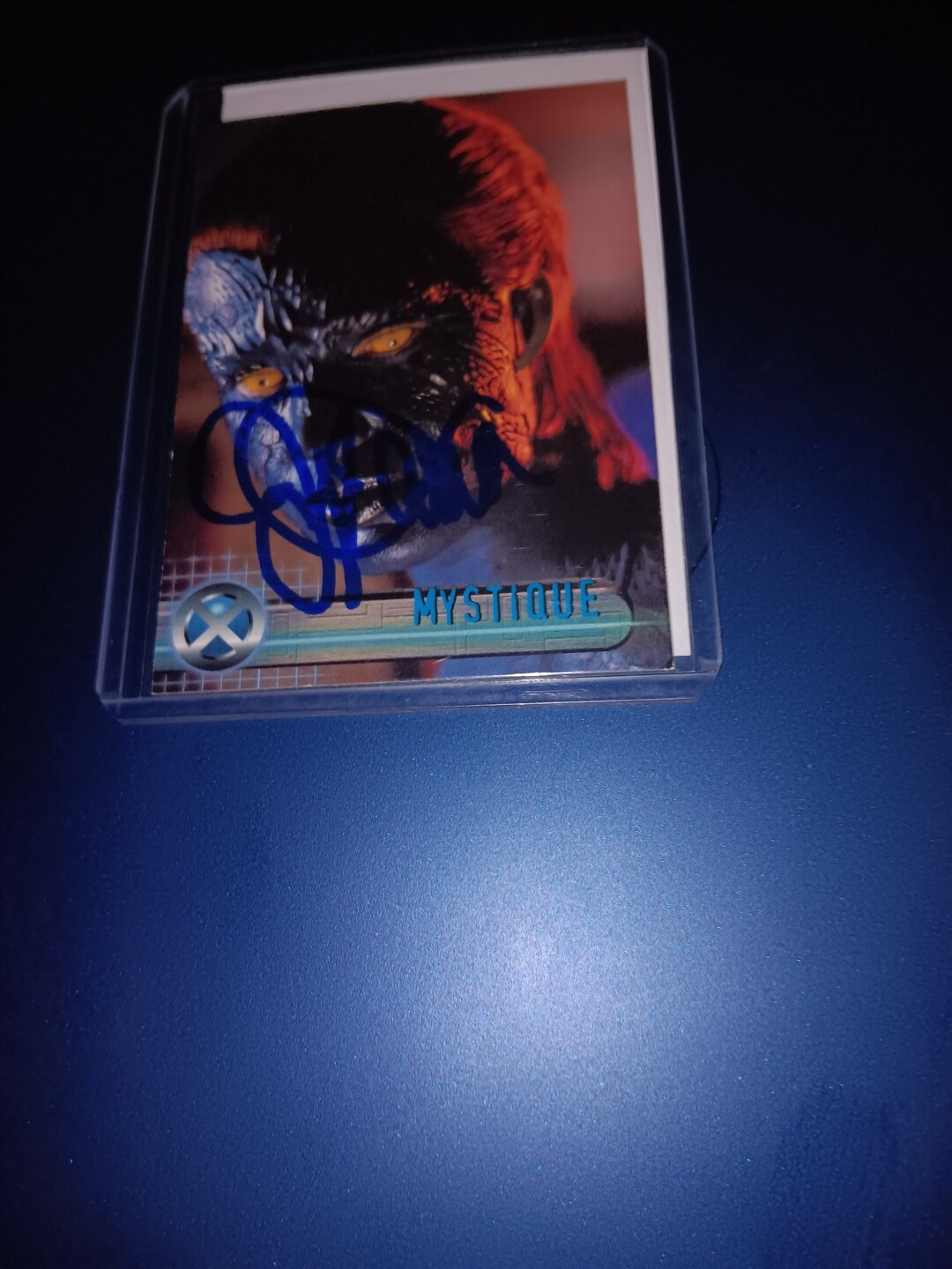 Jennifer Lawrence Autographed X-men Card With Coa - Etsy