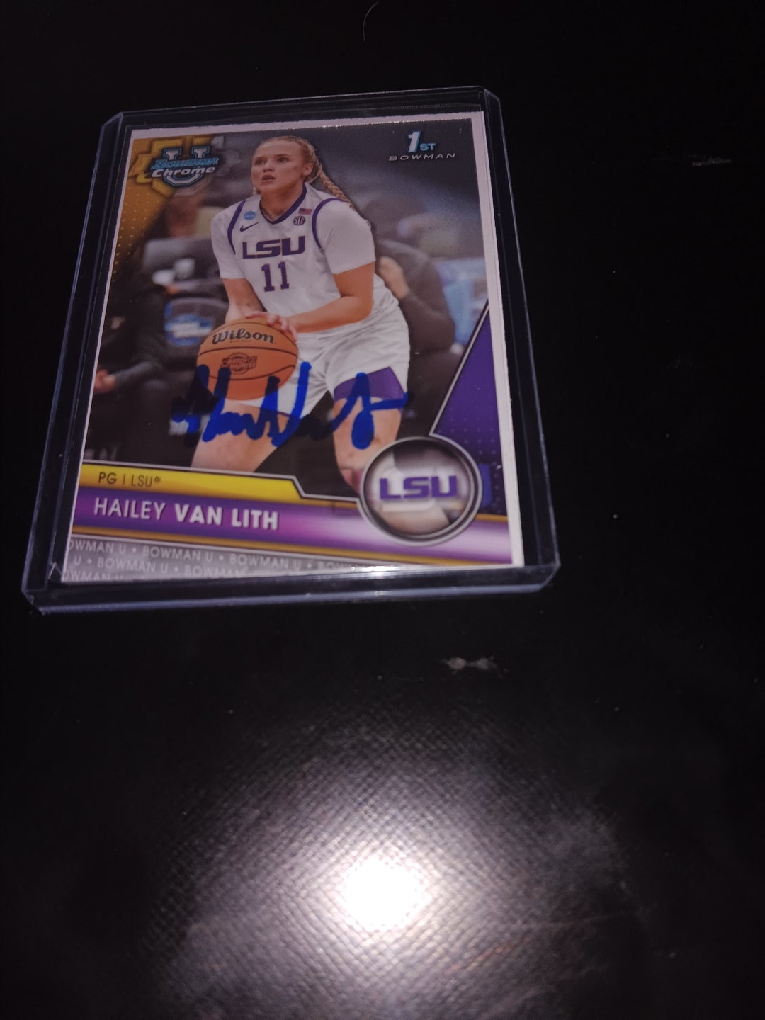 Hailey Van Lith Autographed Rookie Card With Coa - Etsy