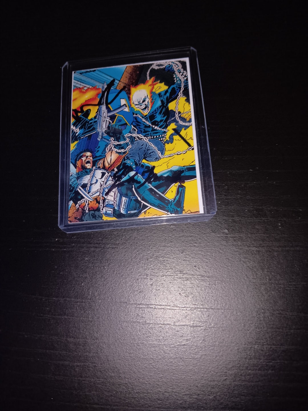 Nicolas Cage, John Travolta Autographed Ghost Rider Card With Coa - Etsy