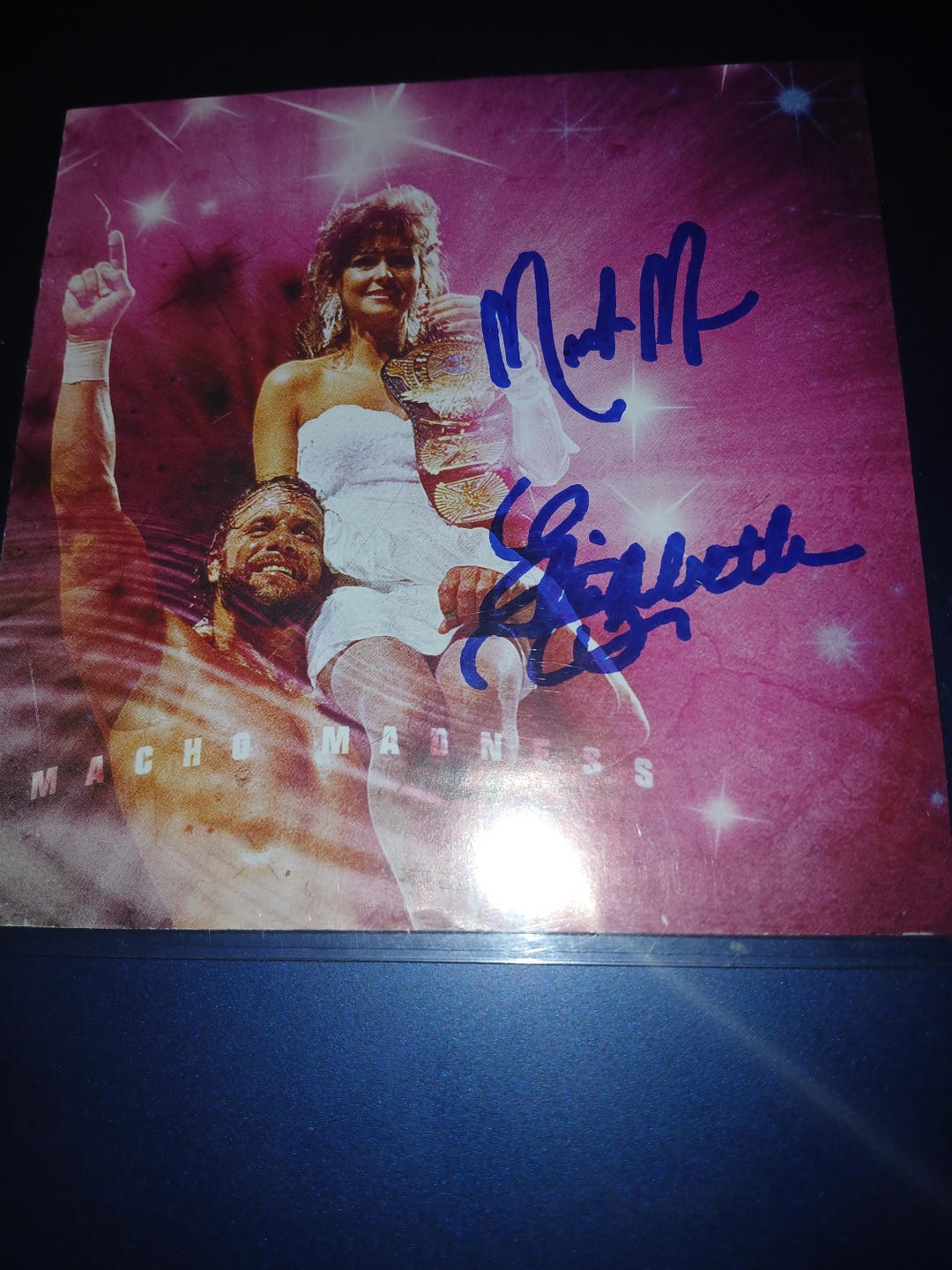 Macho Man Randy Savage, Miss Elizabeth Autograph With Coa - Etsy