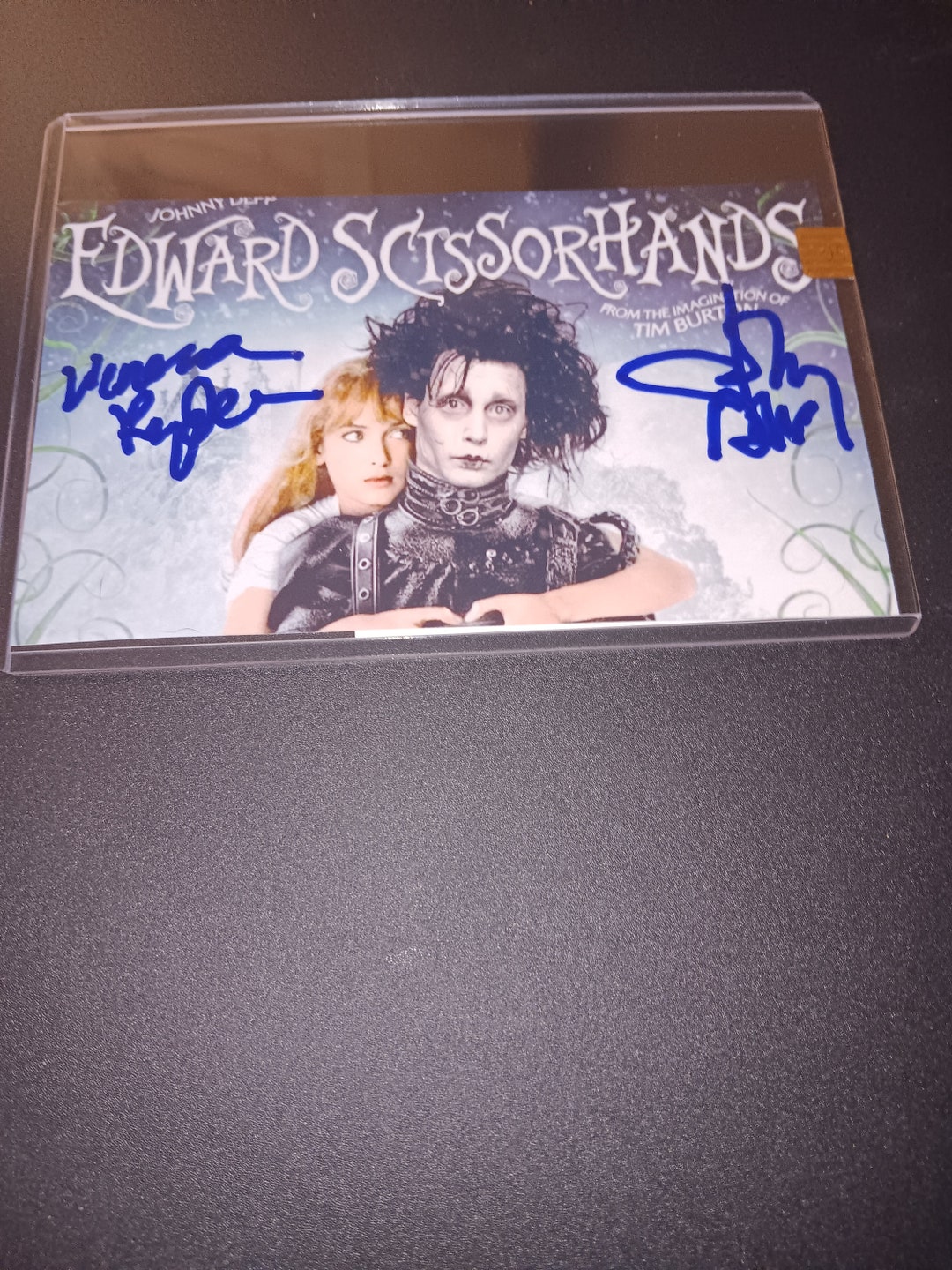 Johnny Depp, Winona Ryder Autographed Edward Siccoor Hands With Coa - Etsy