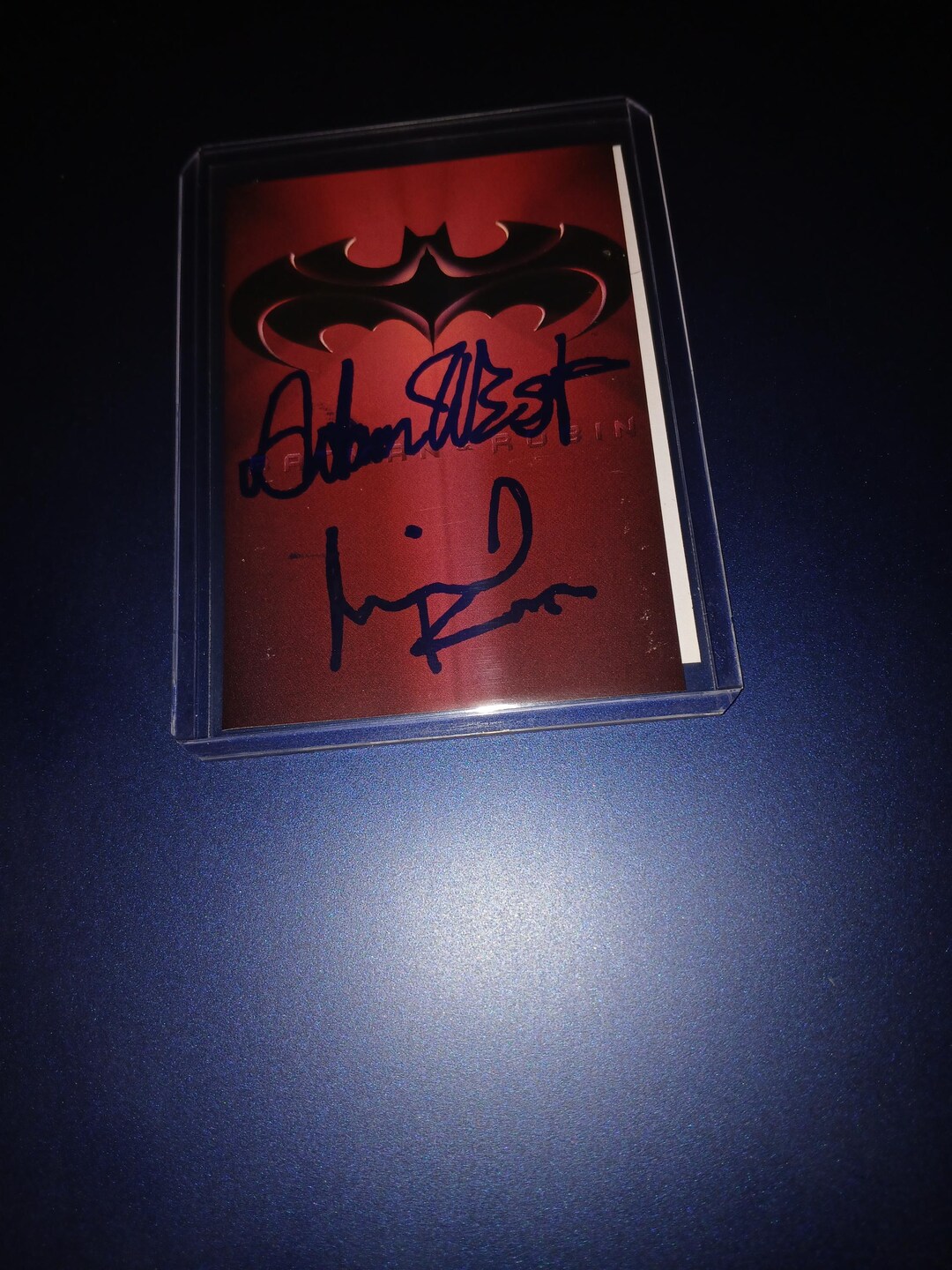 Adam West, Michael Keaton Autograph With Coa - Etsy