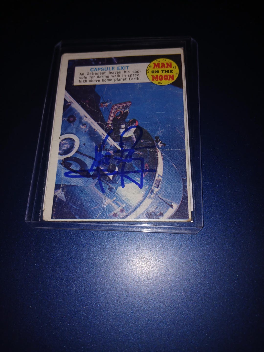 Neil Armstrong Autographed Card With COA - Etsy