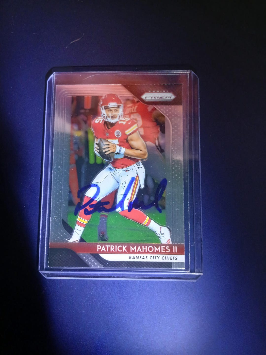Patrick Mahomes Autographed Card With Coa - Etsy