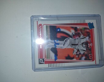 Jamarr Chase Autograph Card - Etsy Australia