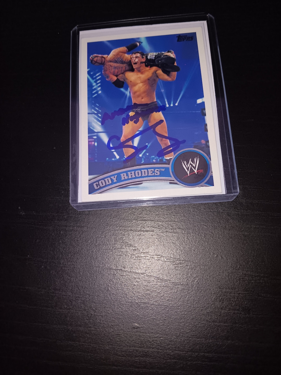 Cody Rhodes Autographed WWE Card With Coa - Etsy