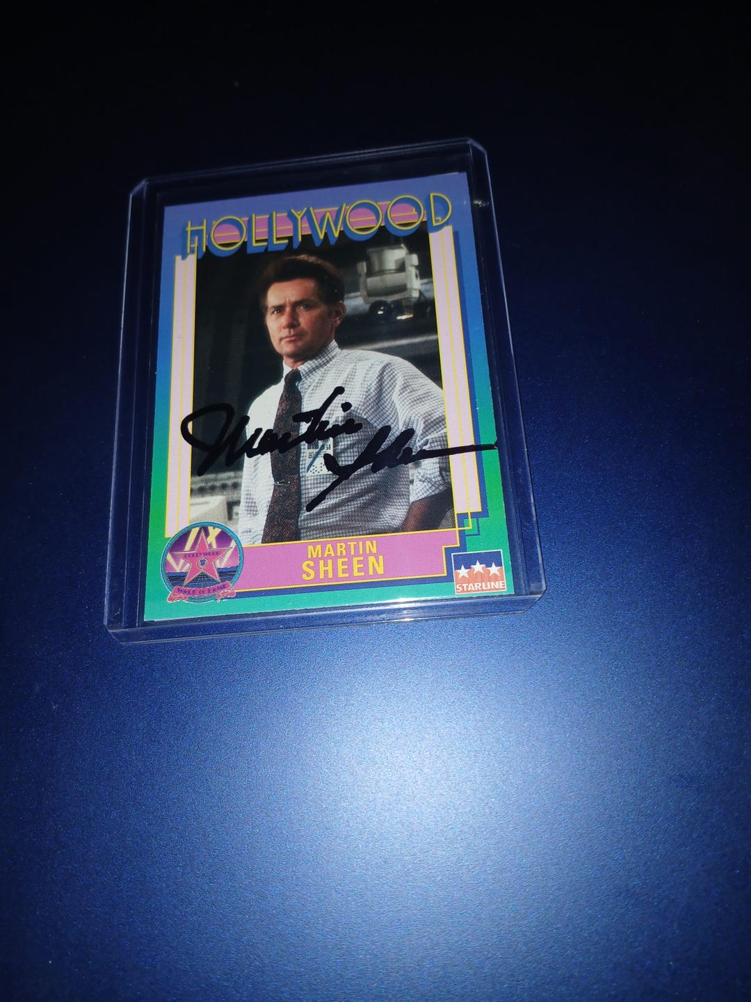 Martin Sheen Autographed Card With Cert - Etsy