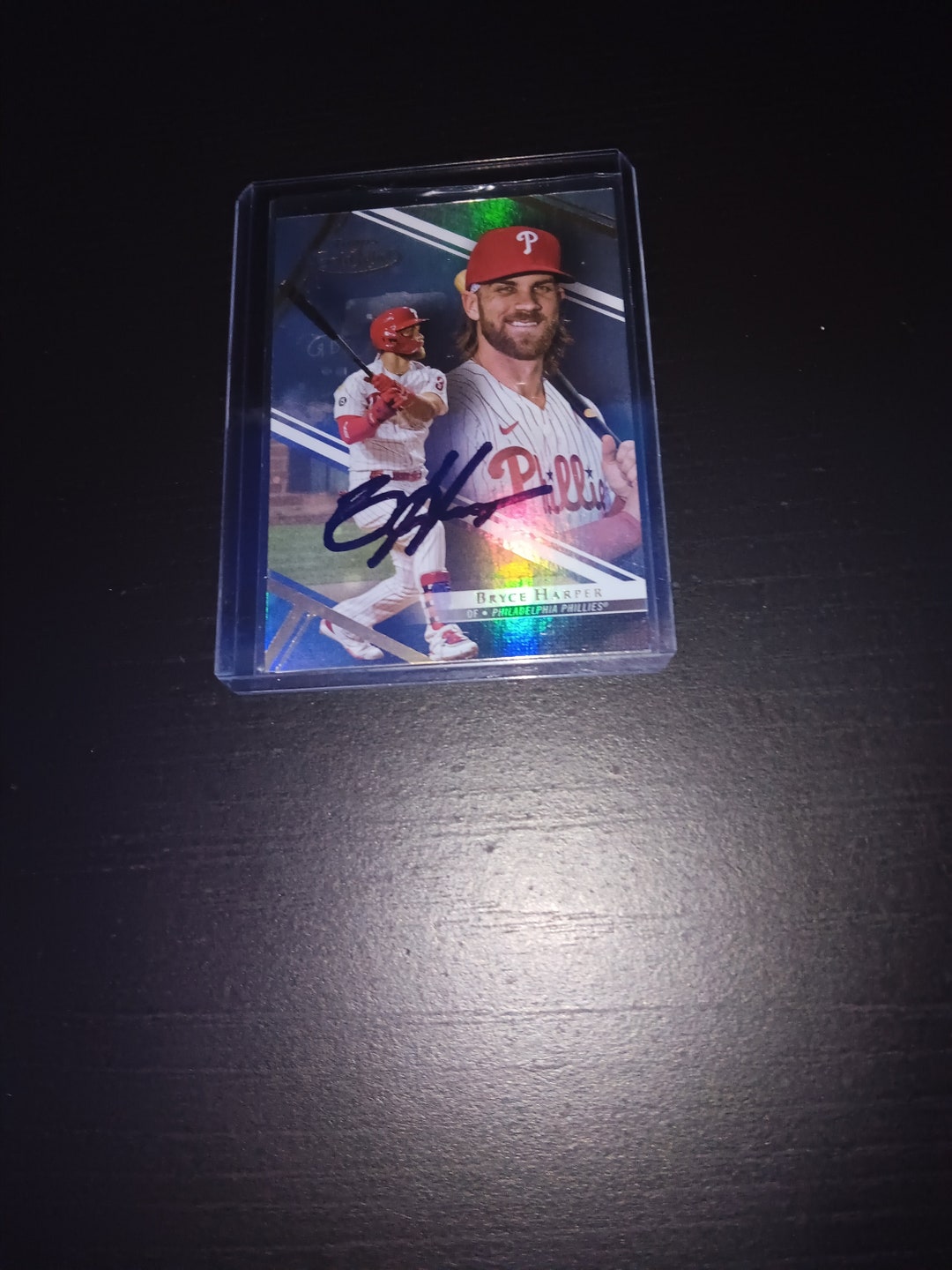 Bryce Harper Autographed Card With Coa - Etsy