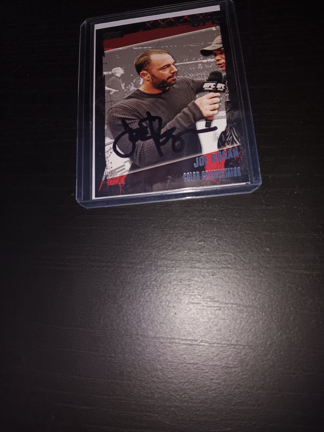 Joe Rogan Autographed UFC Card With Coa - Etsy