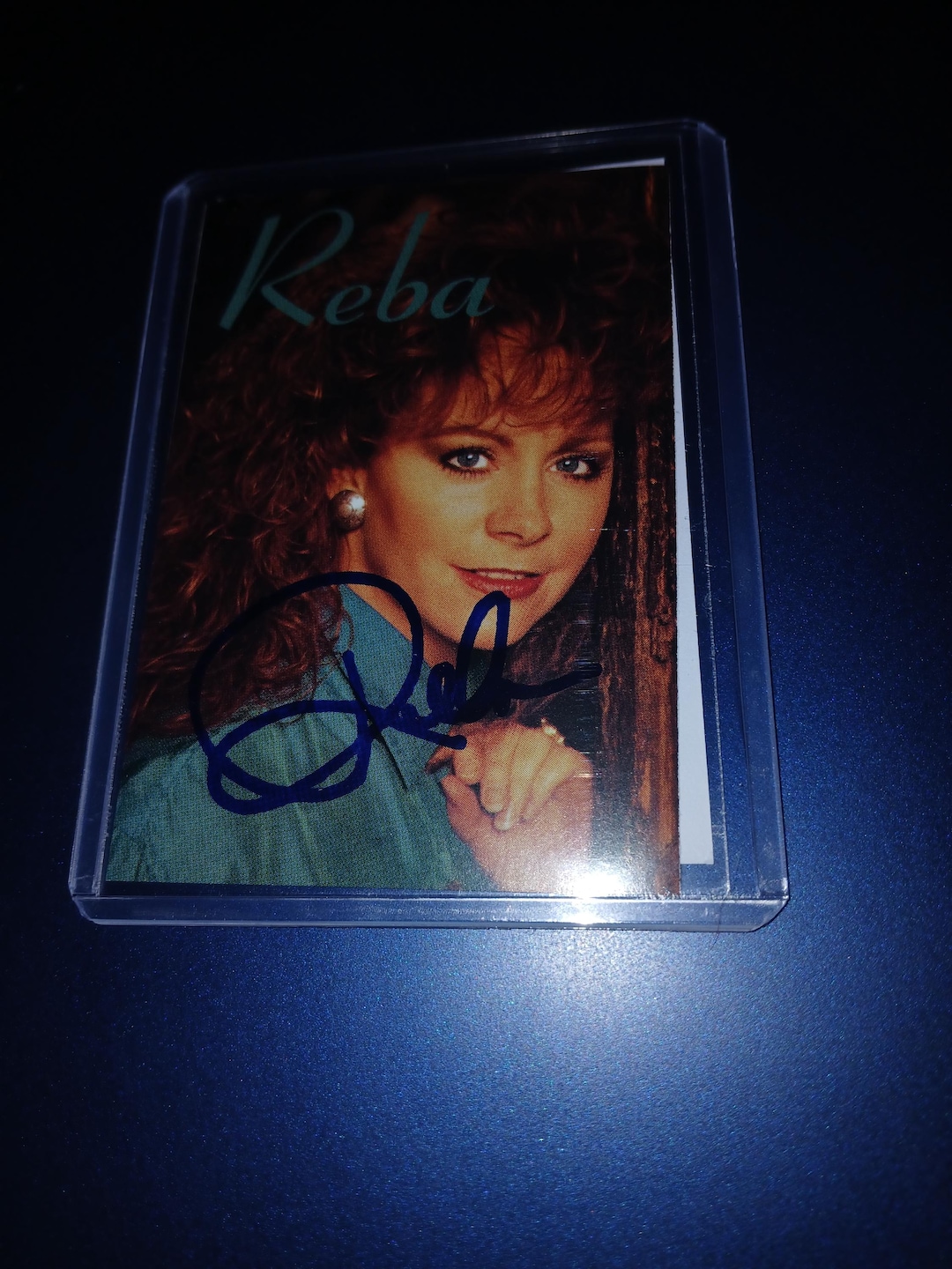 Reba Mcentire Autograph With Coa - Etsy