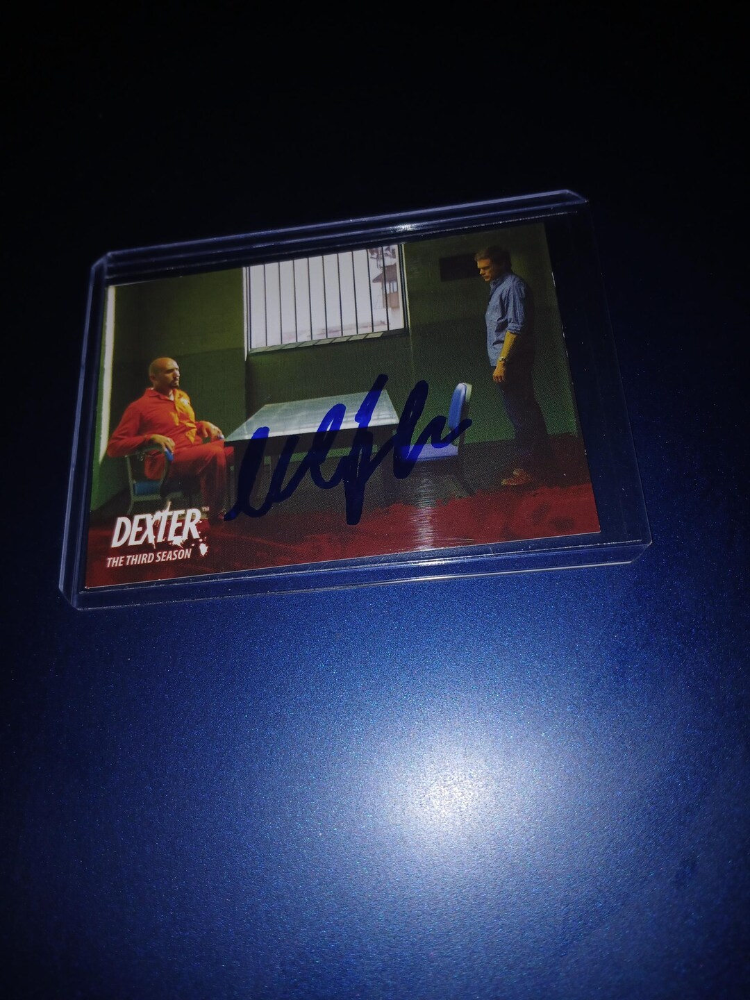 Michael C. Hall Autographed Dexter Card With COA - Etsy