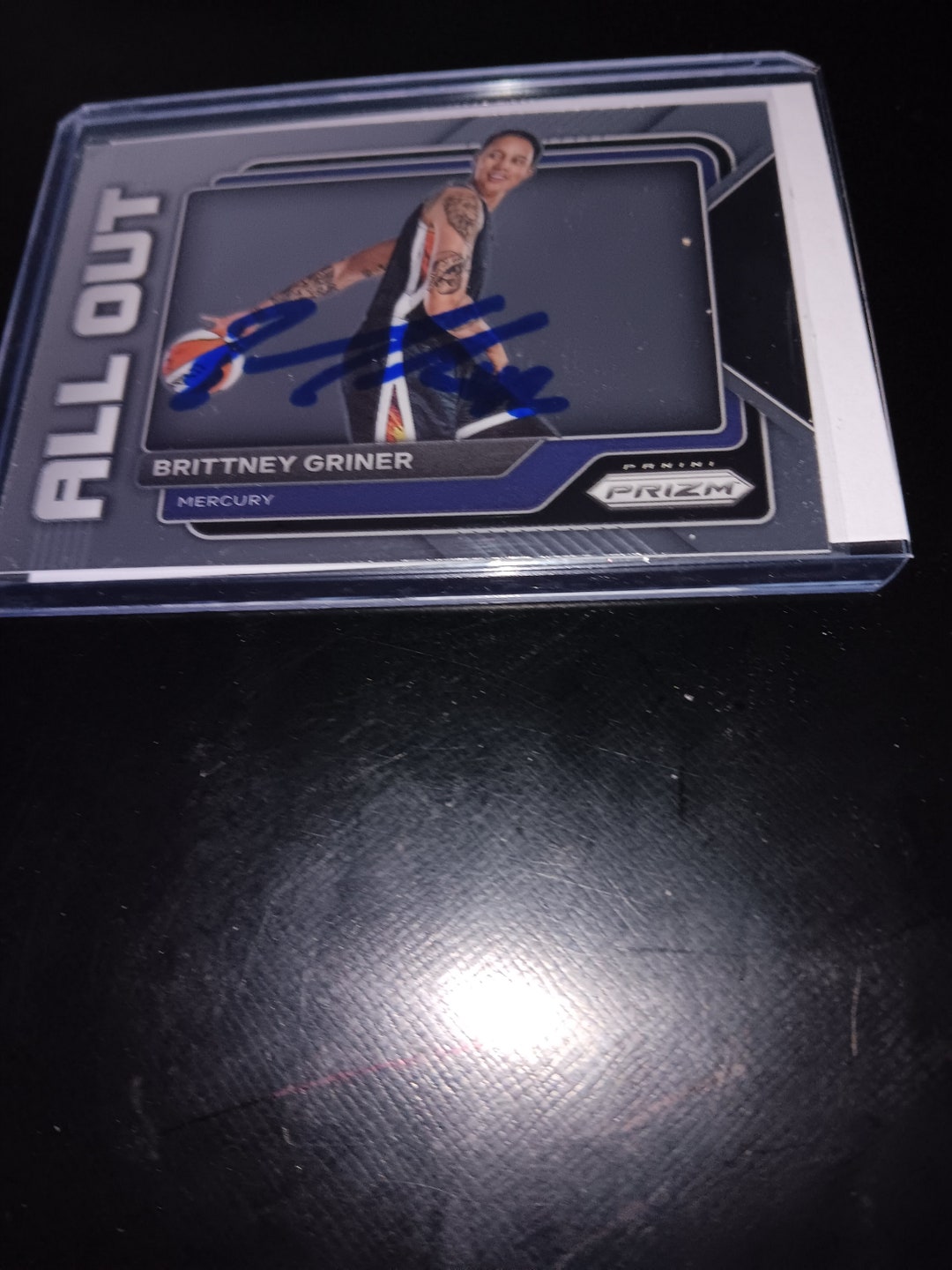 Brittney Griner Autographed Card With Coa - Etsy
