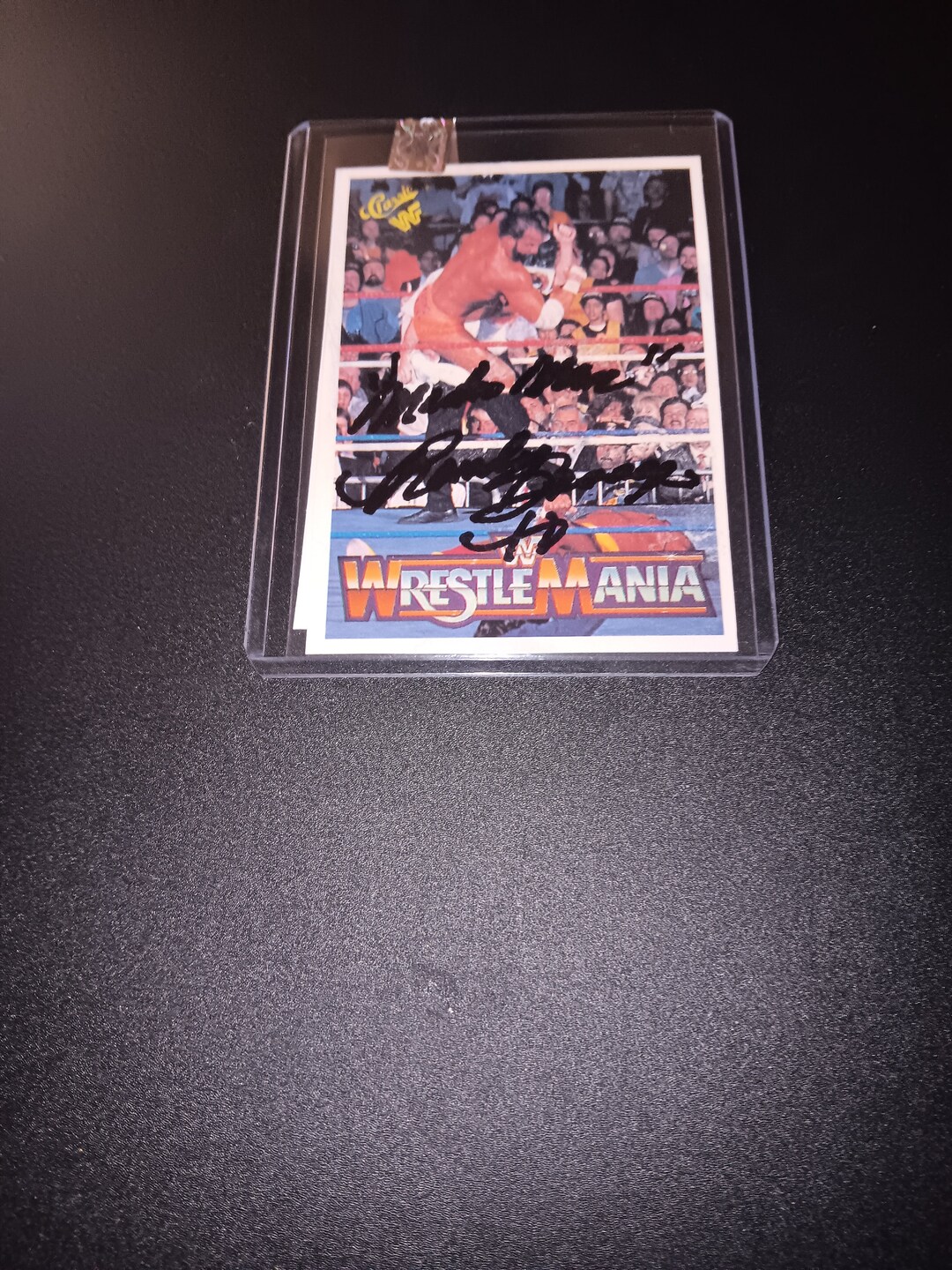 Macho Man Randy Savage Autographed Card With Coa - Etsy