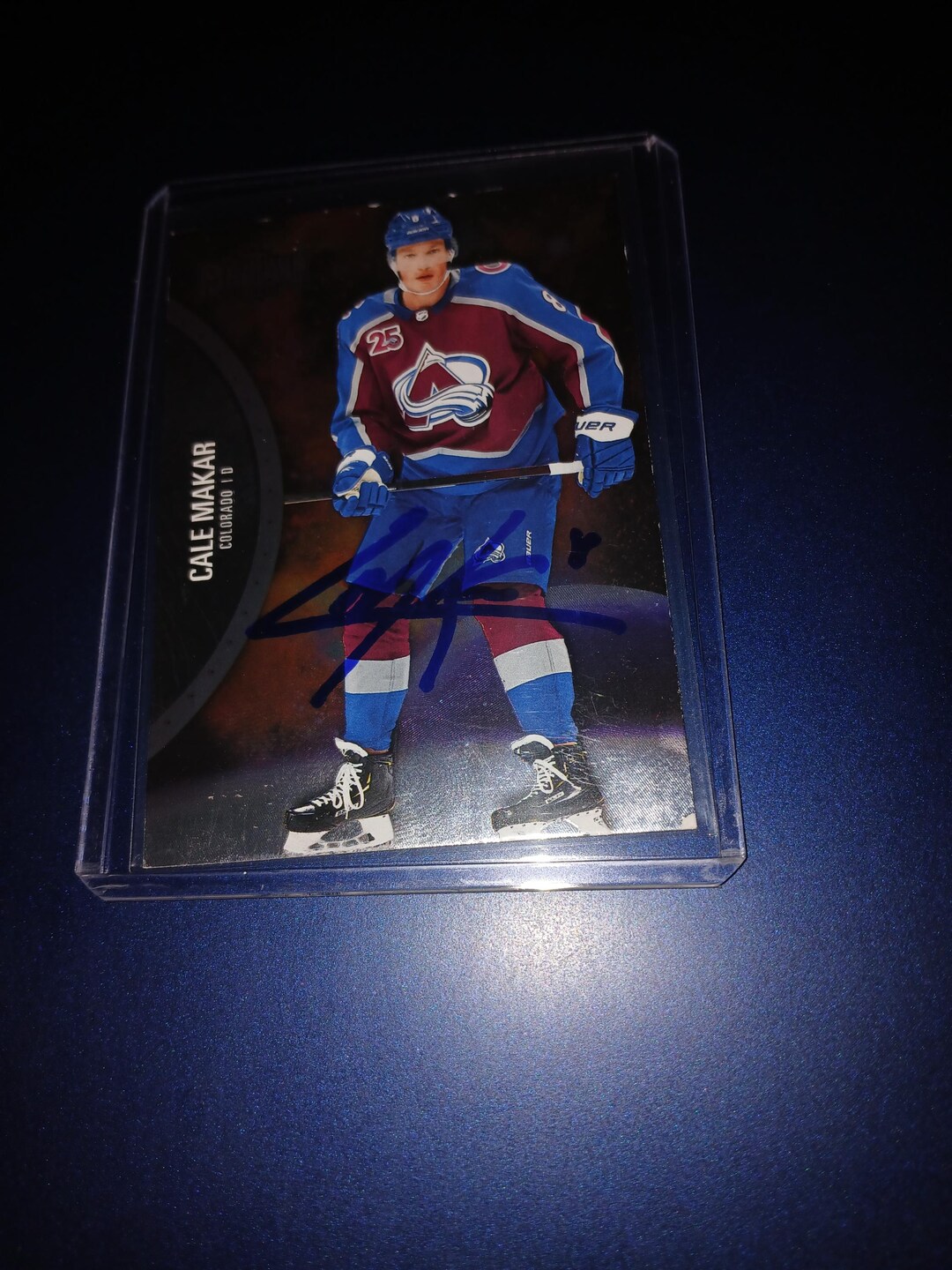 Cale Makar Autographed Card With Coa - Etsy