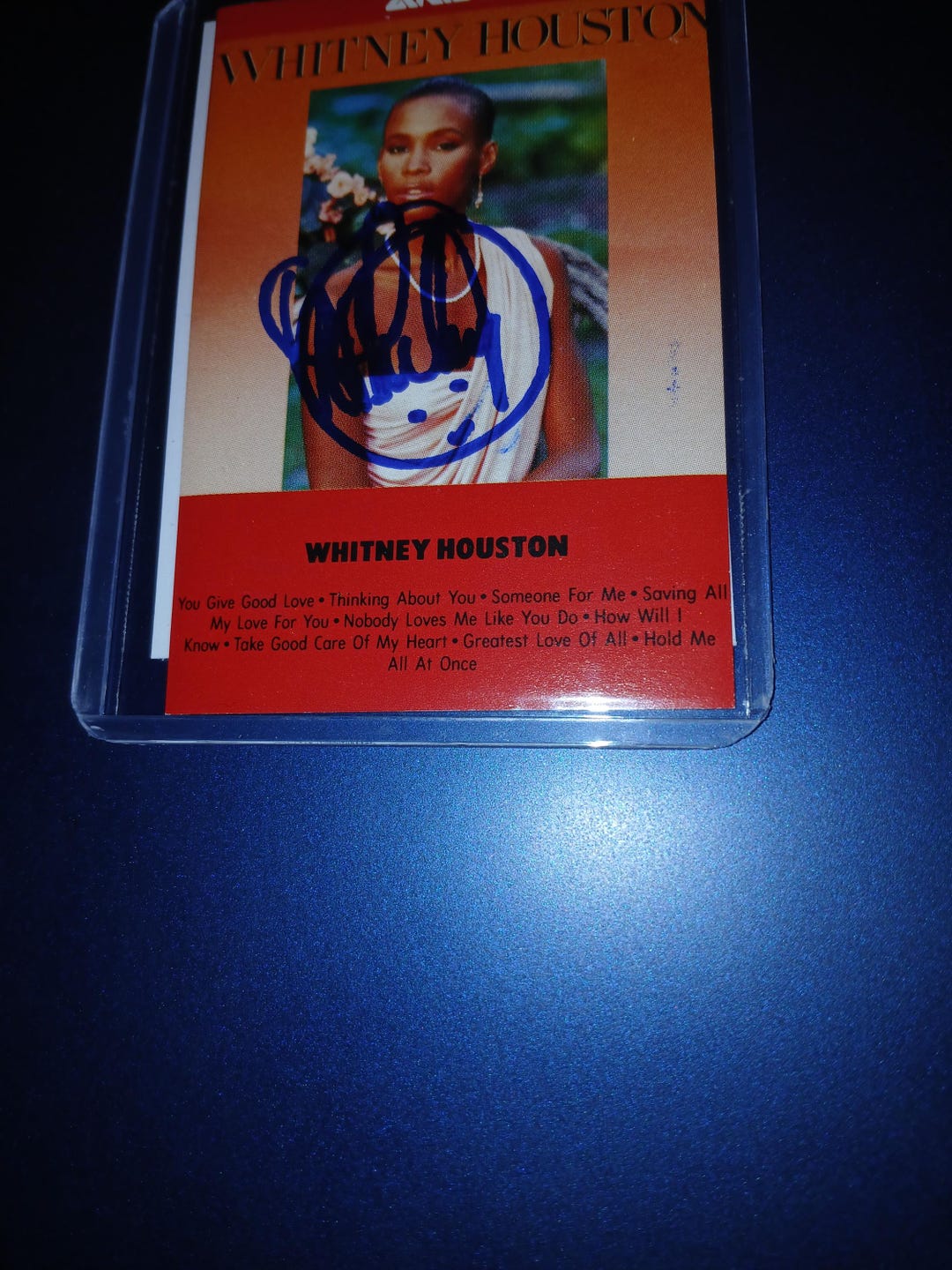 Whitney Houston Autograph With Coa - Etsy