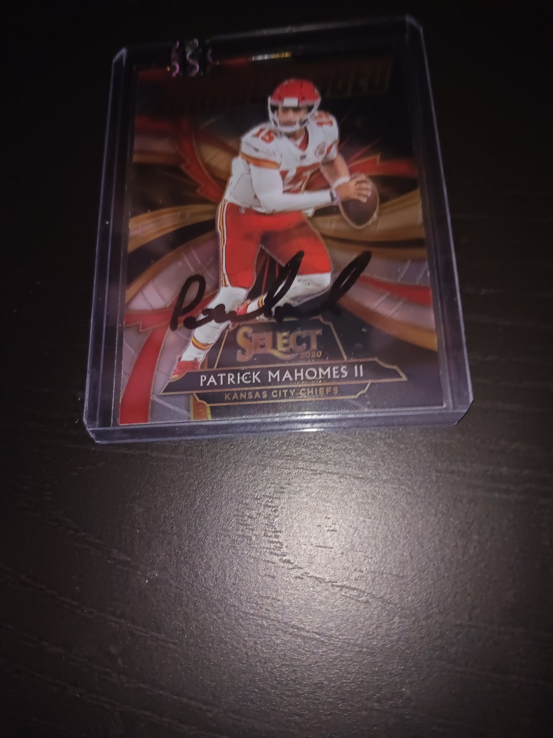 Patrick Mahomes Autographed Card With Coa - Etsy