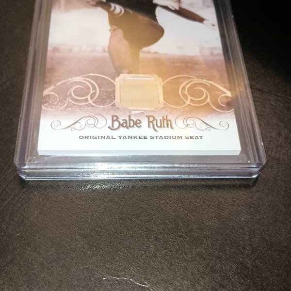 Babe Ruth Baseball Card - Etsy