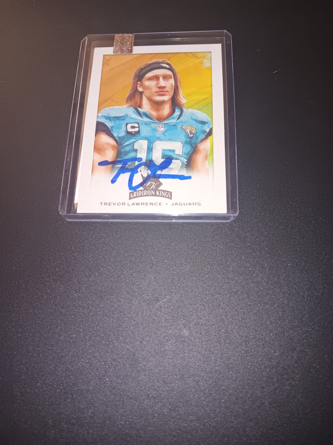 Trevor Lawrence Autographed Rookie Card With Coa - Etsy