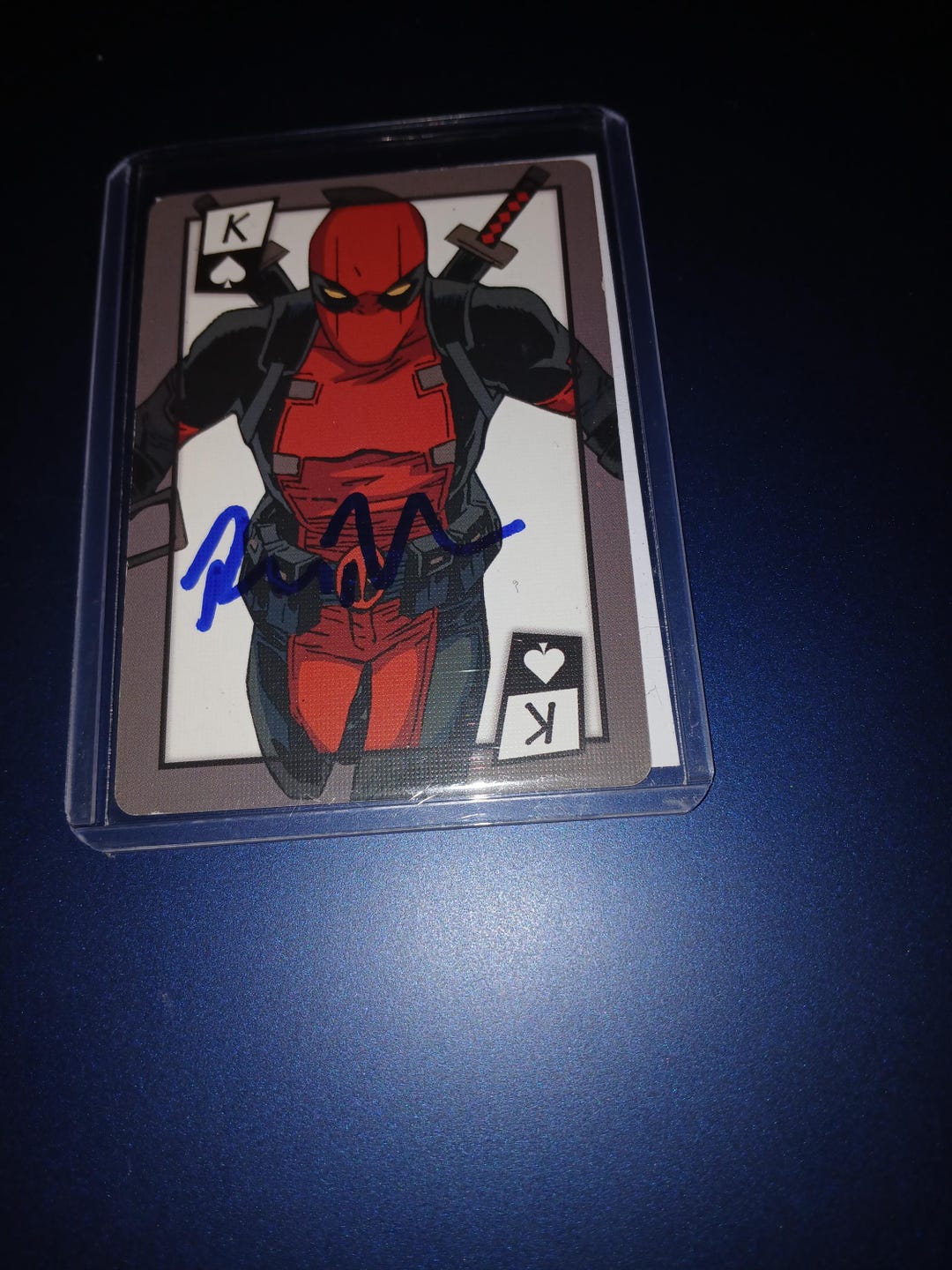 Ryan Reynolds Autographed Deadpool Card With Coa - Etsy