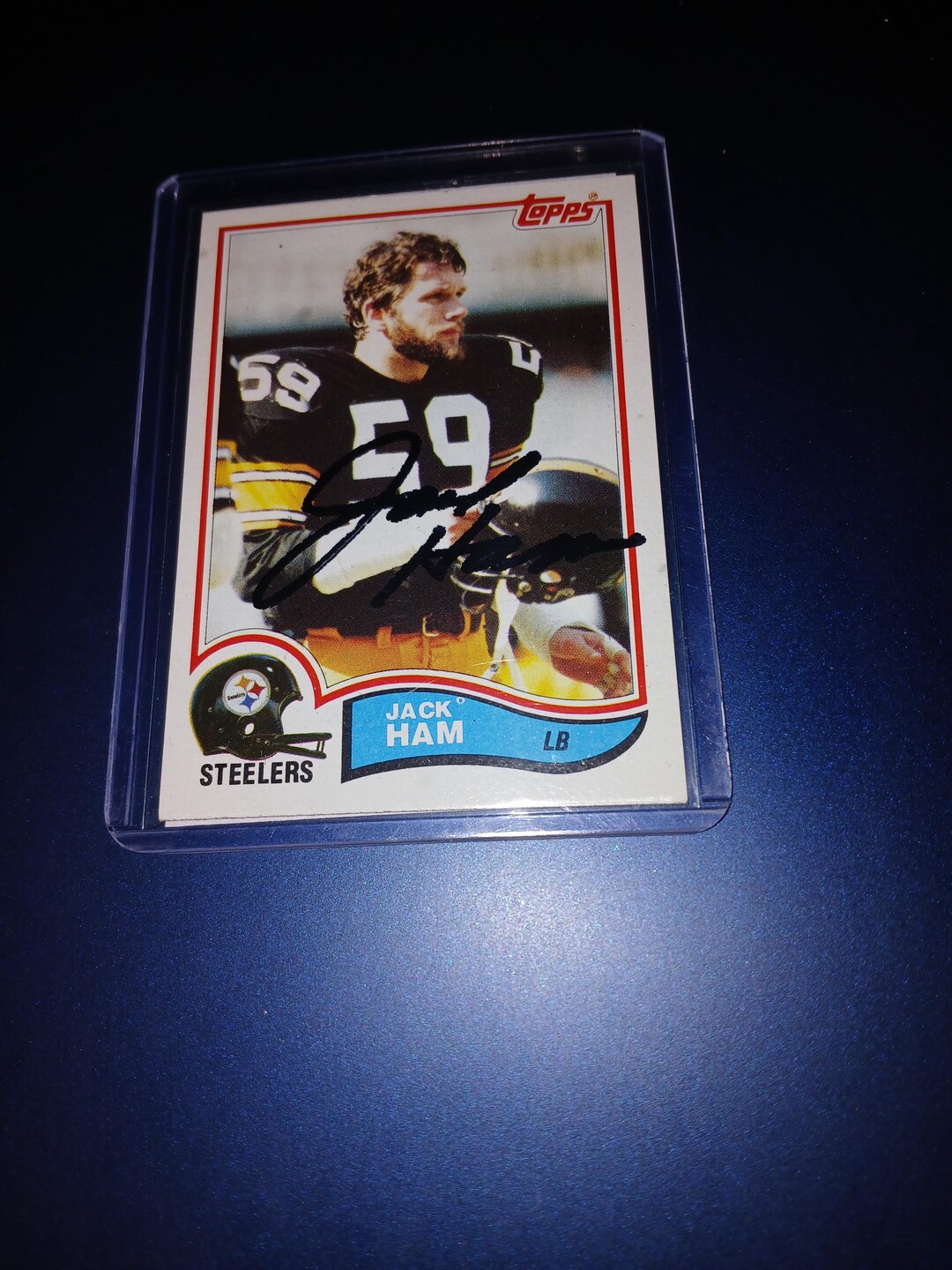 Jack Ham Autographed Card With COA - Etsy