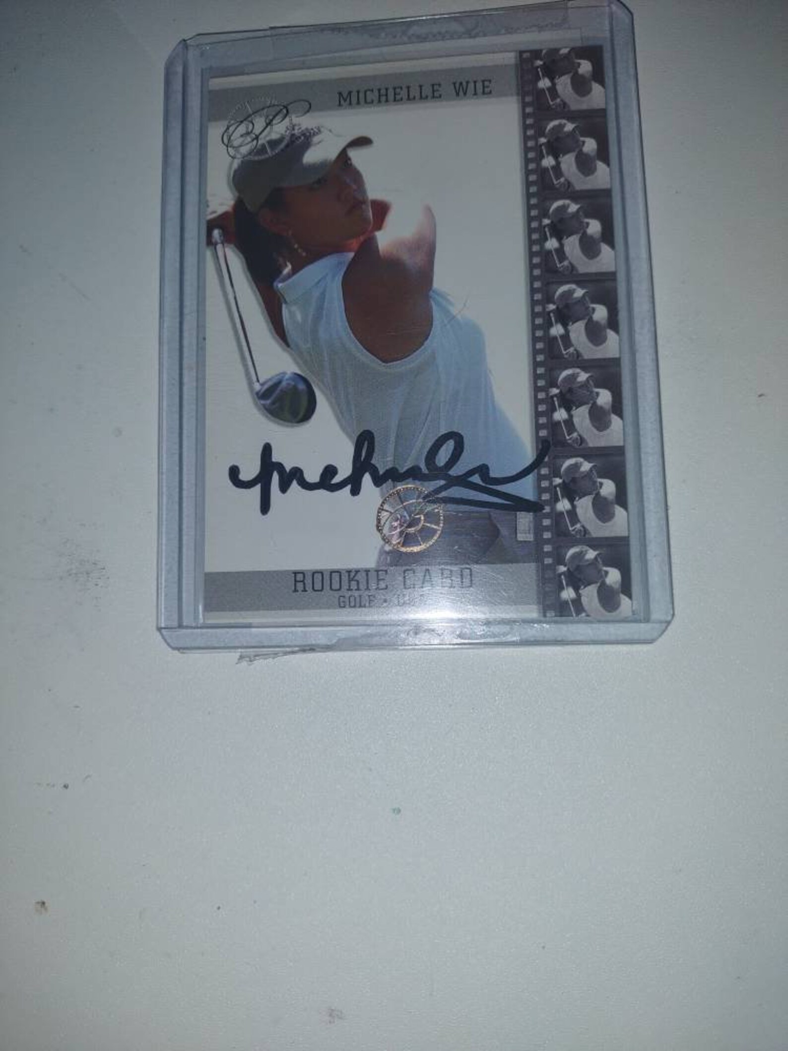 Michelle Wie Autographed Rookie Card With Coa - Etsy