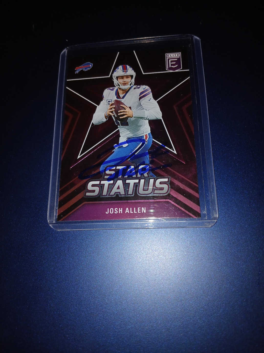 Josh Allen Autographed Card Rookie With Coa - Etsy