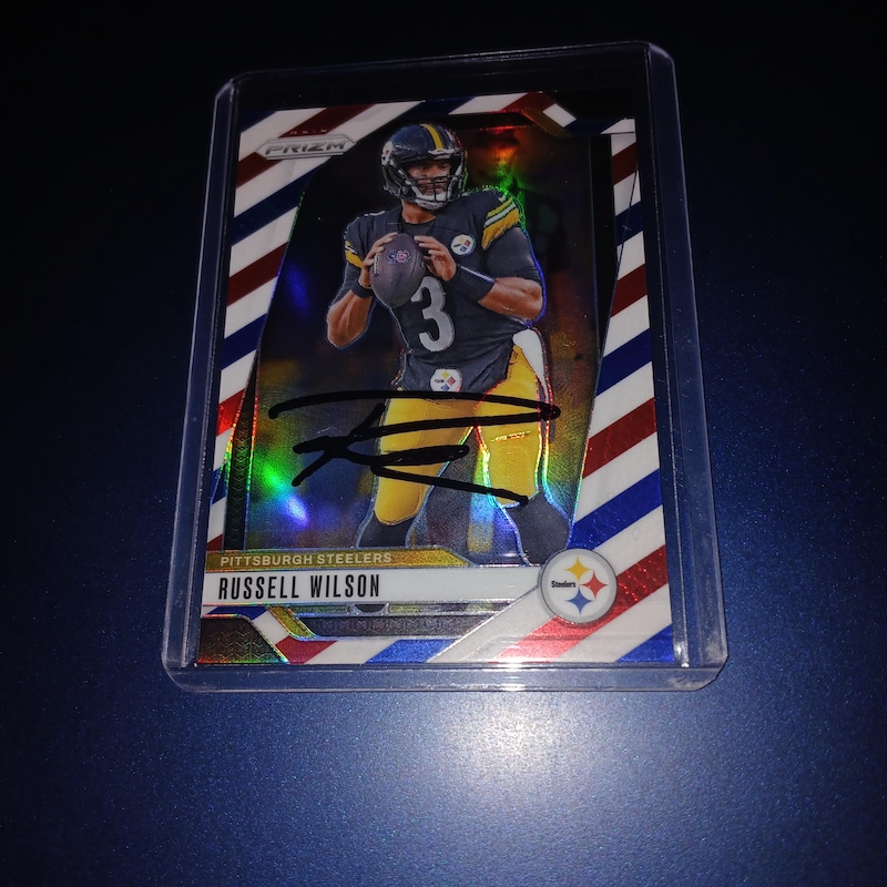 Russell Wilson Autograph - Etsy