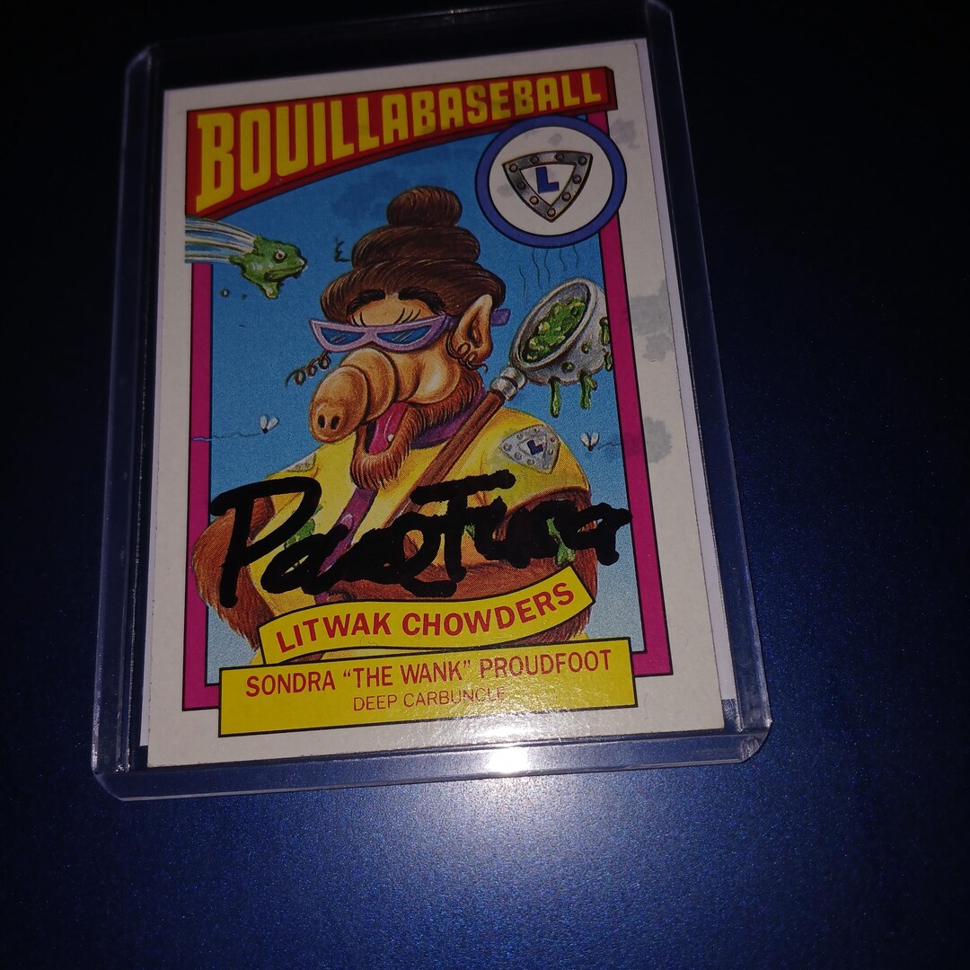Paul Fusco Autographed Alf Card With Cert - Etsy