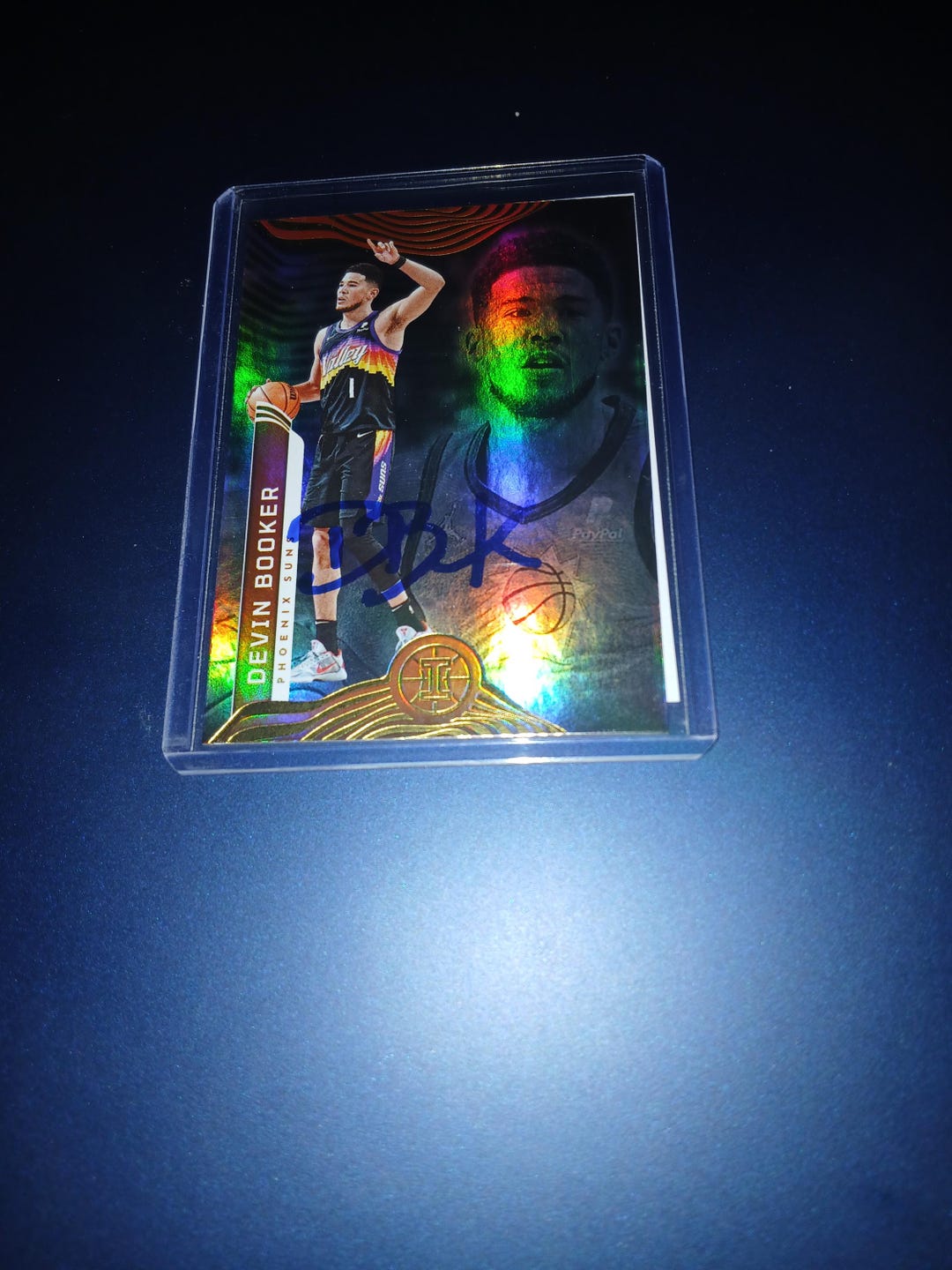 Devin Booker Autographed Card With Coa - Etsy