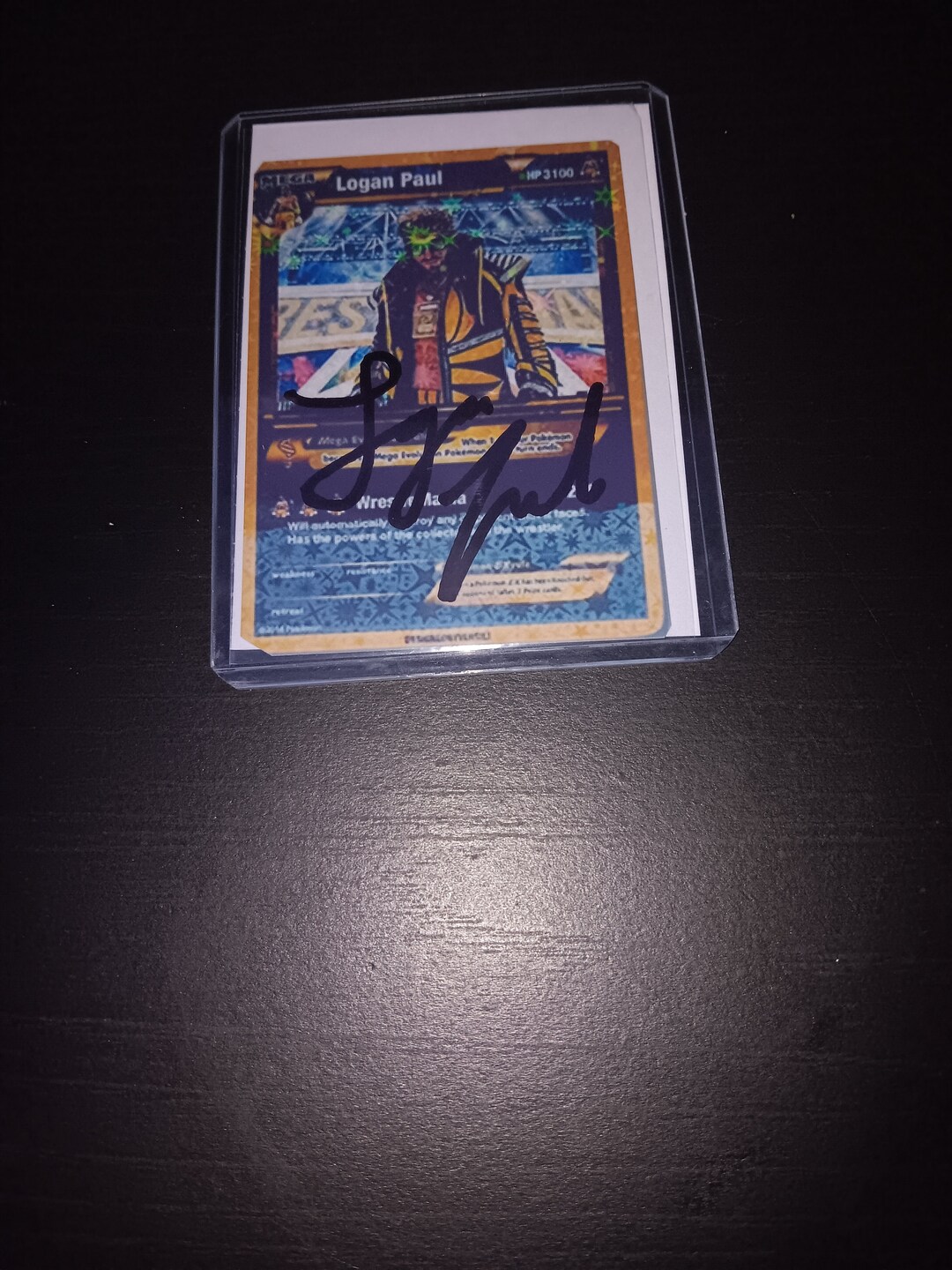 Logan Paul Autographed Custom Card With Coa - Etsy