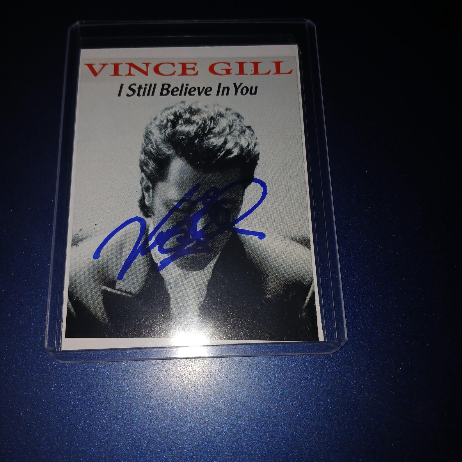 Vince Gill Autograph With Coa - Etsy