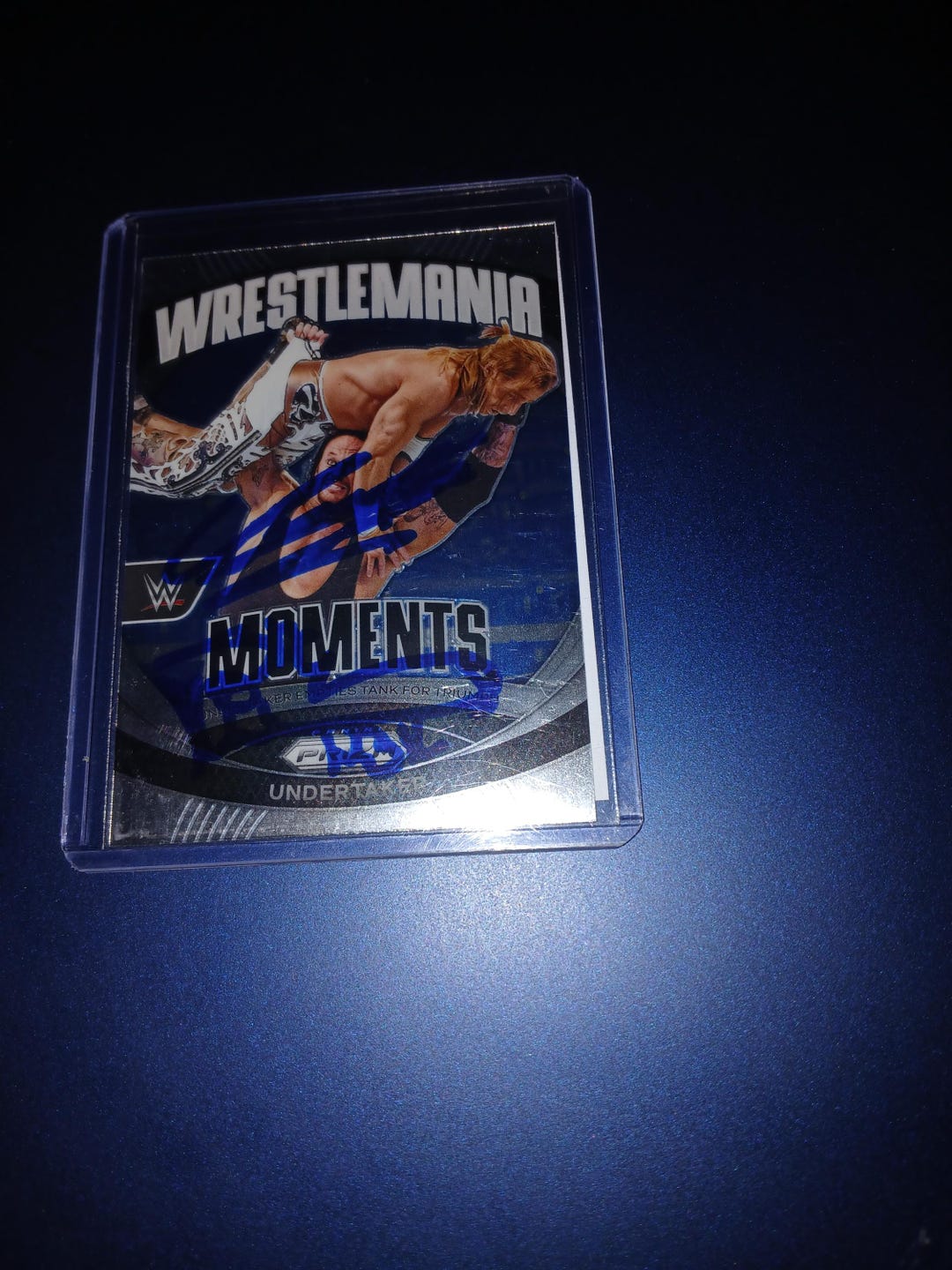 Shawn Michaels, Undertaker Autographed Card With Coa - Etsy