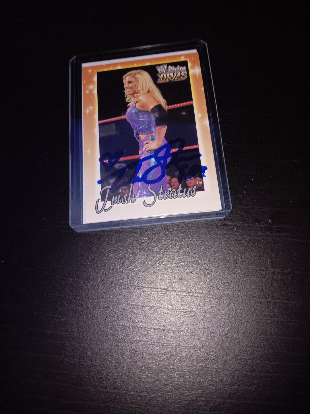Trish Stratus Autographed Card With COA - Etsy