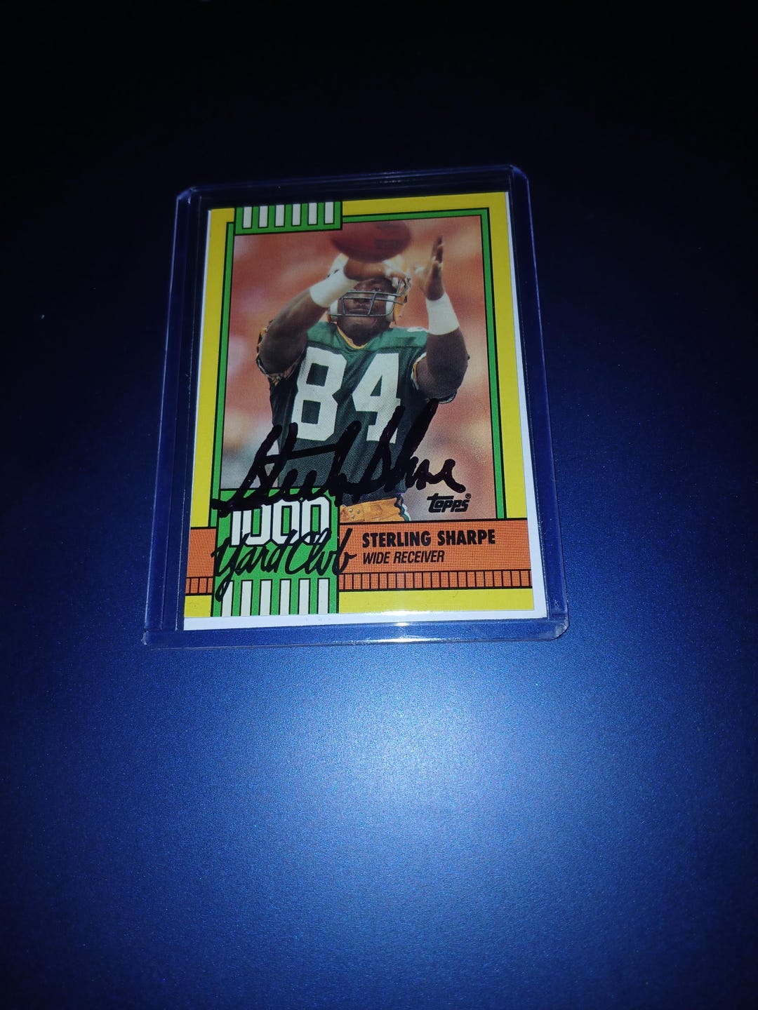 Sterling Sharp Autographed Card With COA - Etsy