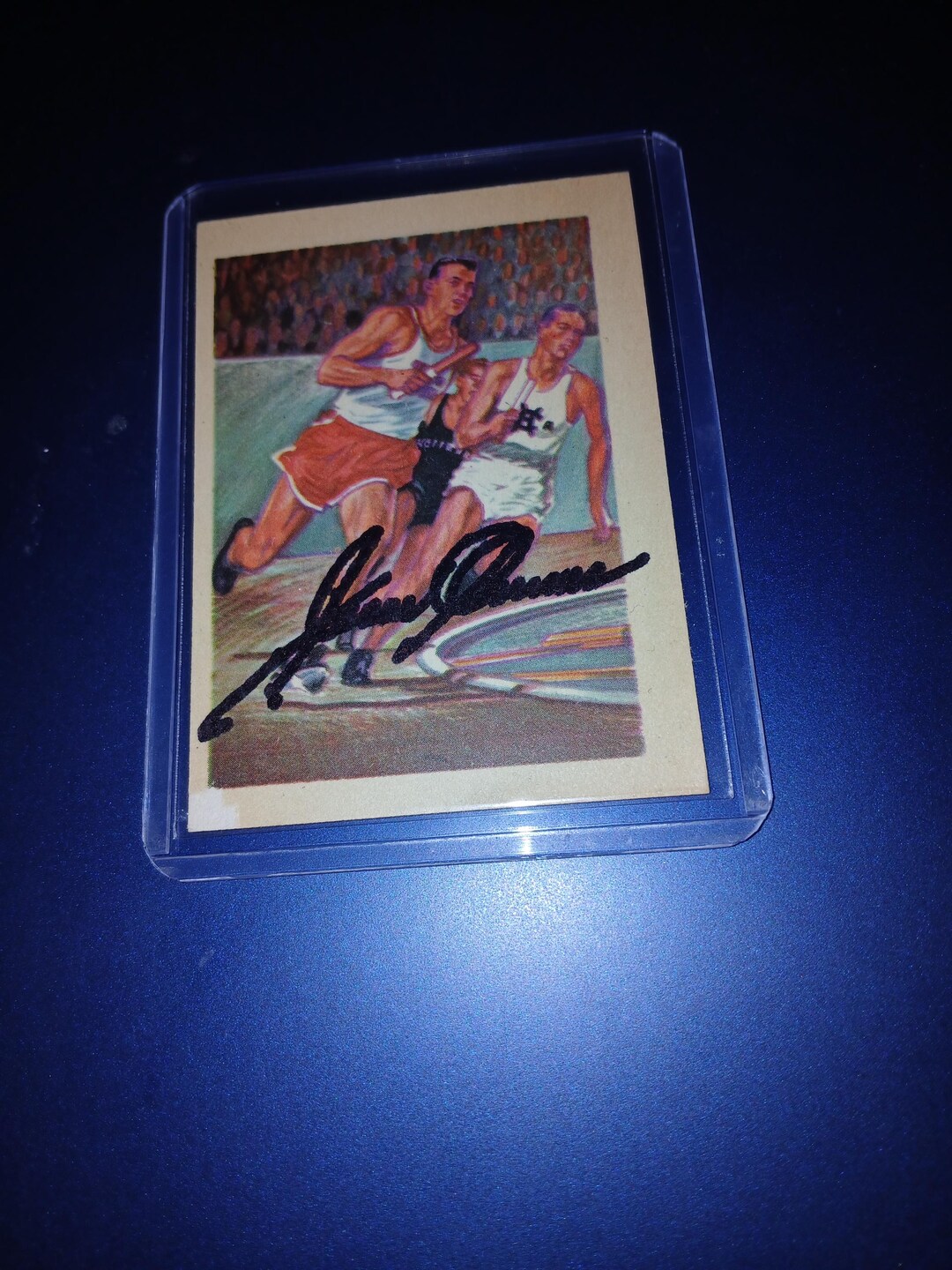 Jesse Owens Autographed Card With Coa - Etsy