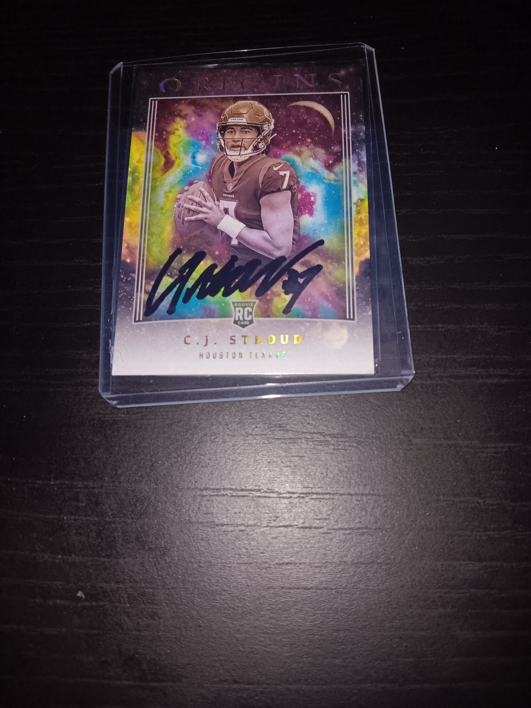 C.J. Stroud Autographed Rookie Card With Coa - Etsy