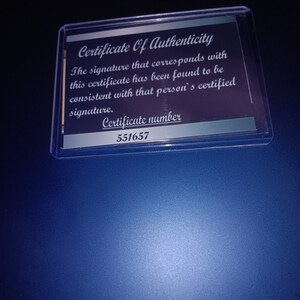 Gwyneth Paltrow Autographed Card With COA - Etsy