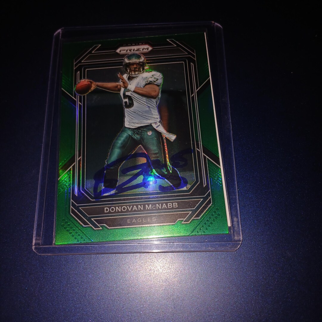 Donovan Mcnabb Autographed Card With Cert - Etsy