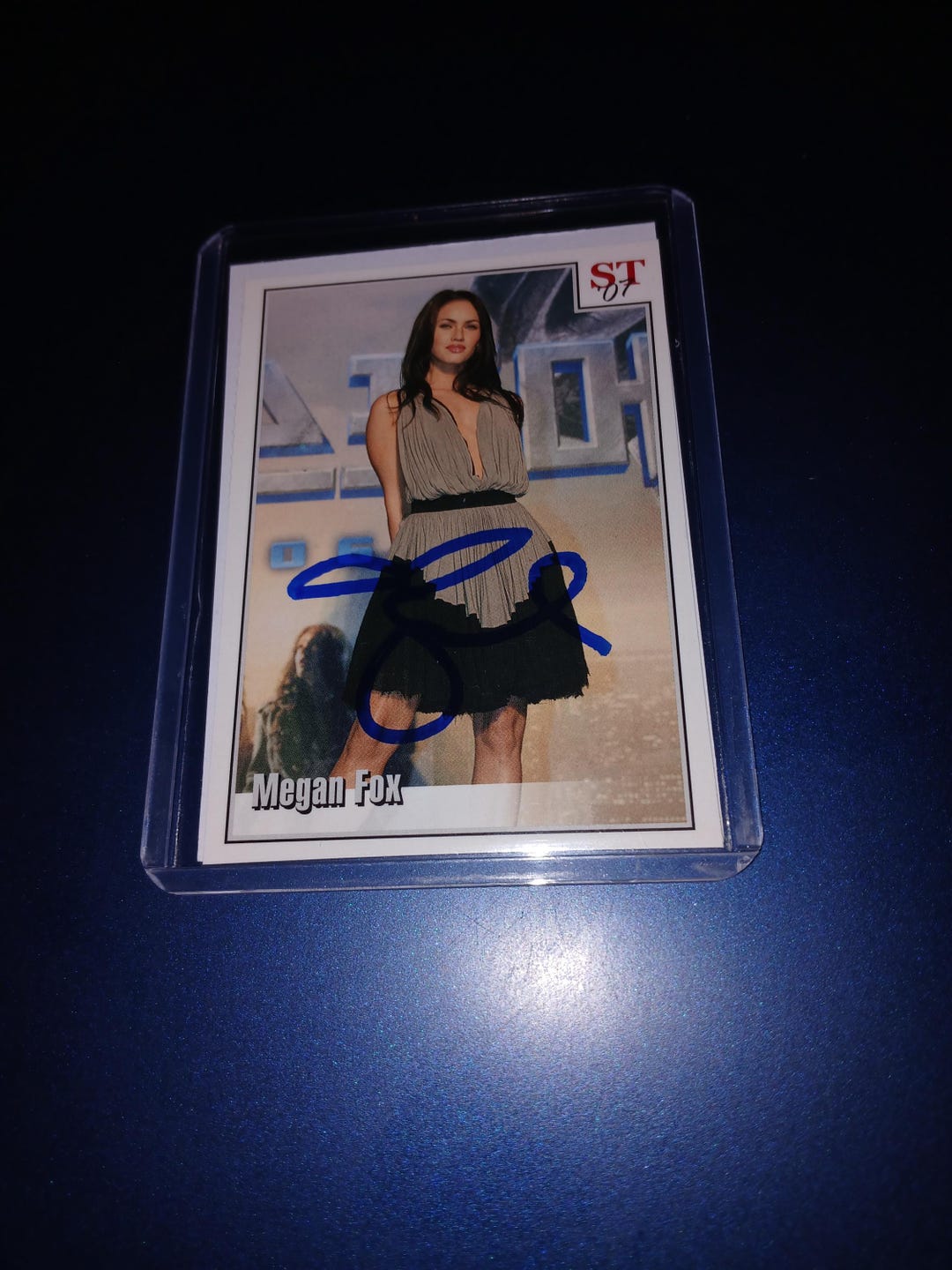 Megan Fox Autographed Card With Cert - Etsy